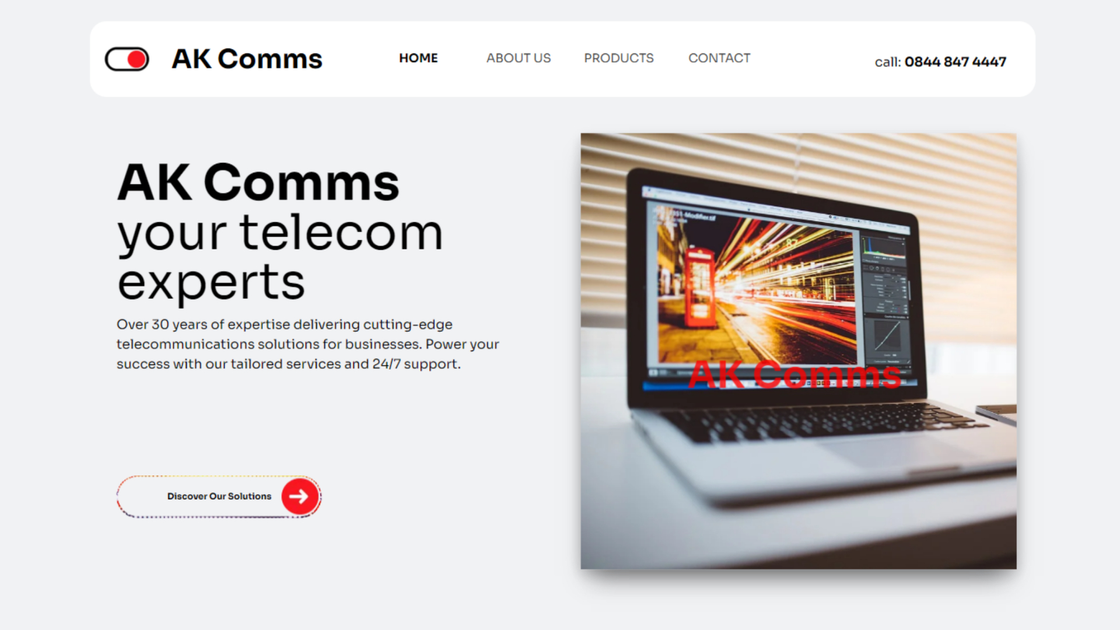 AK COMMS LTD | HOME - AK Comms Ltd - Independent Telecommunications ...